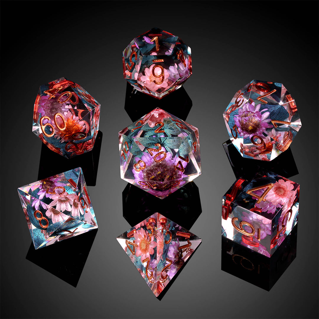Feywild - Dried Flower Dice Set – Tavern Dice